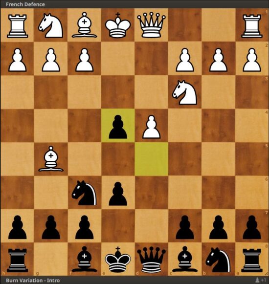 Burn Variation of the French Defence - Chessentials